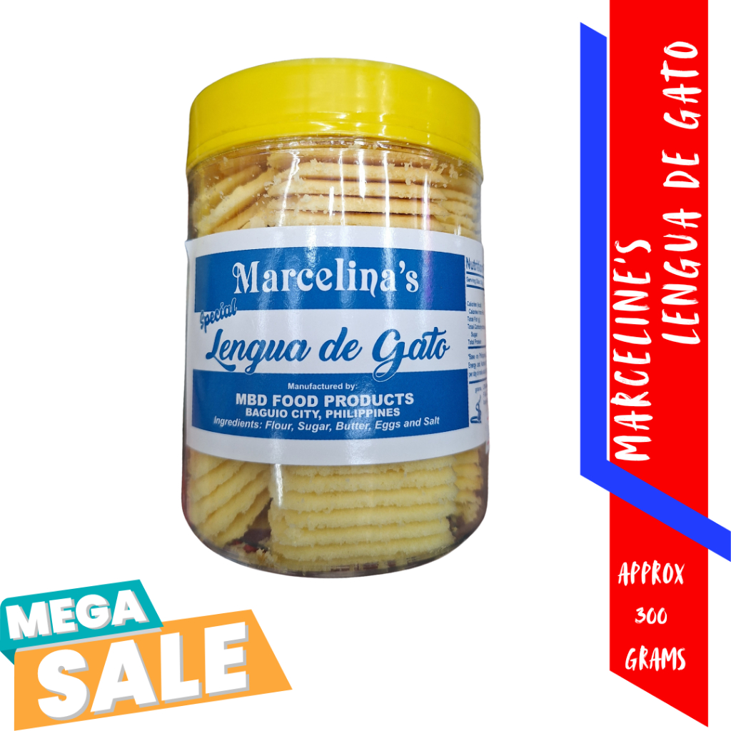 Pasalubong Marcelina's Lengua de Gato, Baguio Snacks, Delicacies ...