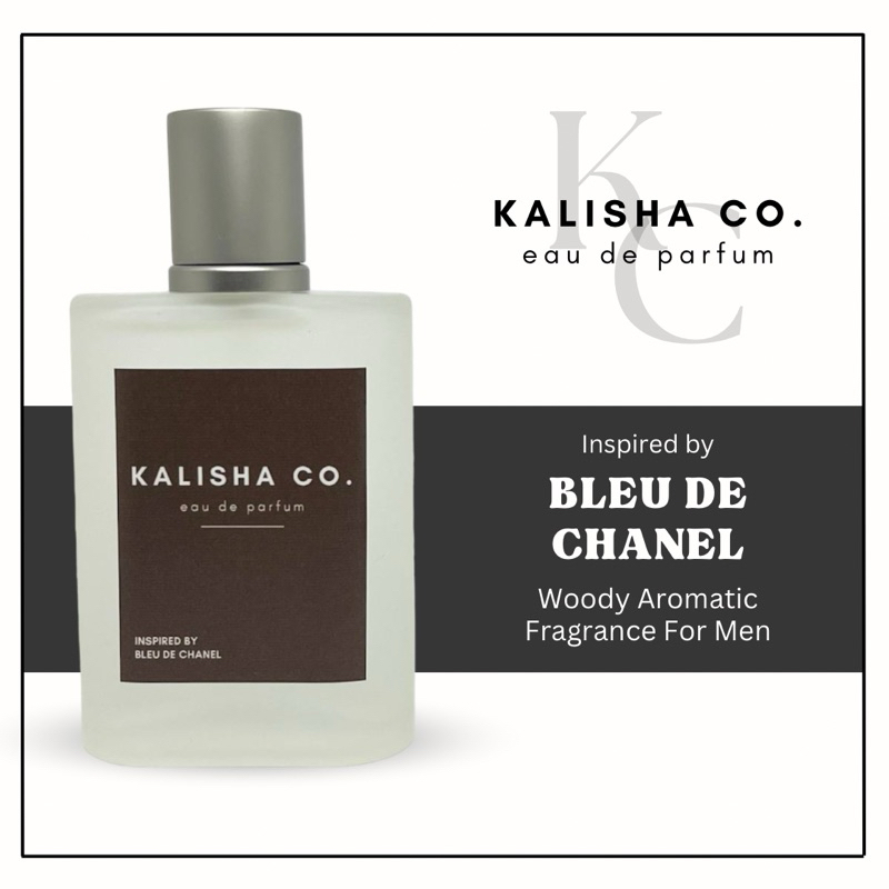 Blu D Chanelle Inspired Oil-Based Perfume for Men by Kalisha Co ...