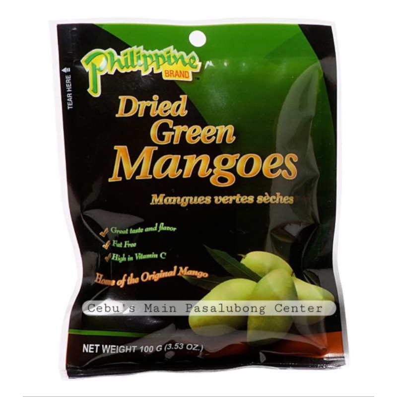 Philippine Brand Dried Green Mangoes 100g | Shopee Philippines