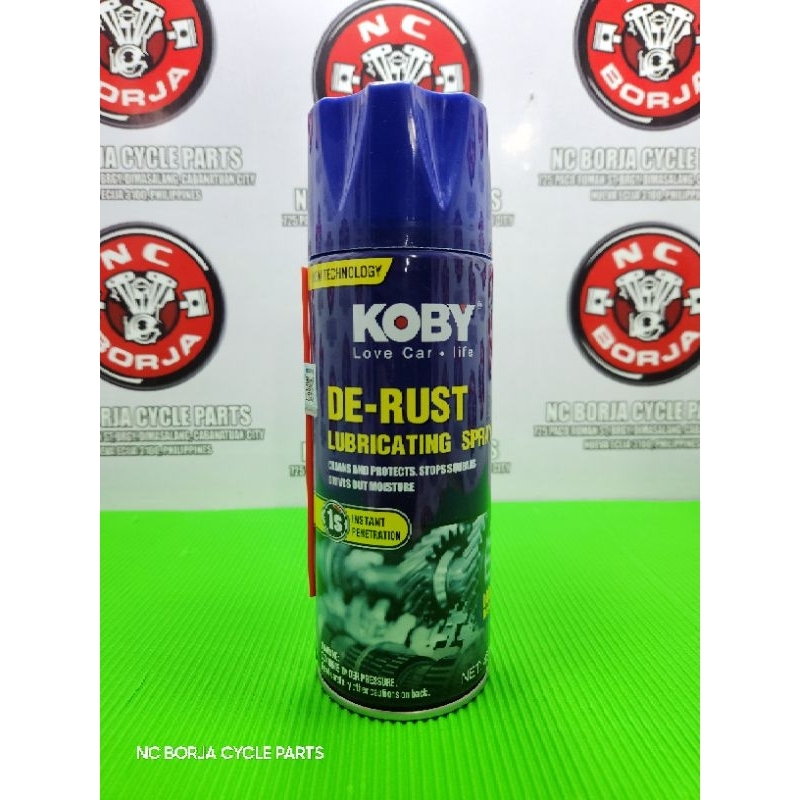 KOBY DE-RUST LUBRICATING SPRAY 450ML | Shopee Philippines