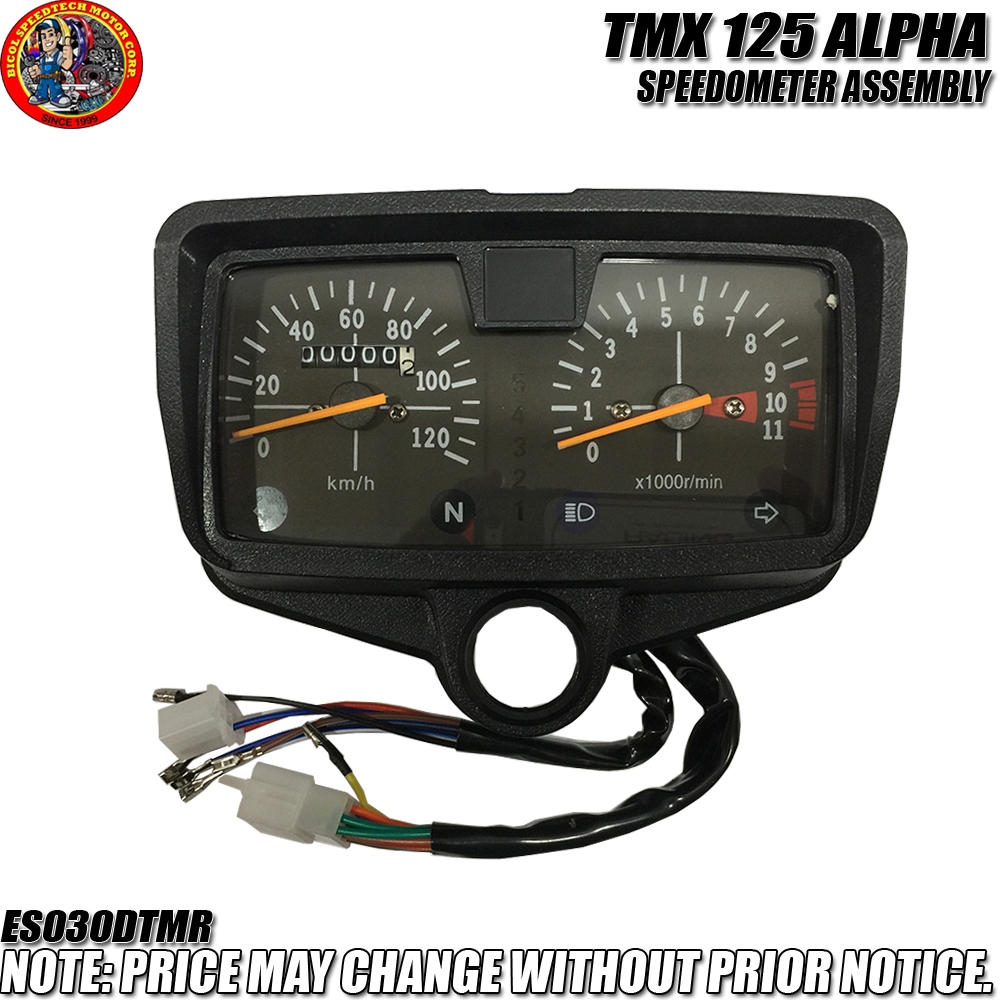 TMX 125 ALPHA SPEEDOMETER ASSEMBLY (ES030DTMR) | Shopee Philippines