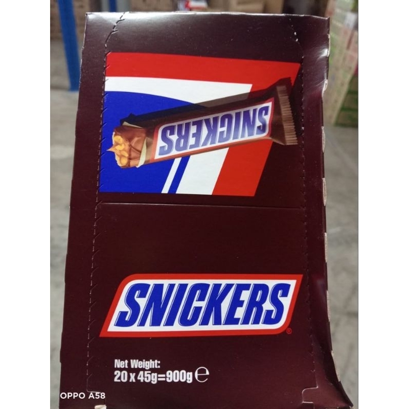 SNICKERS 45G BY 20 BARS | Shopee Philippines