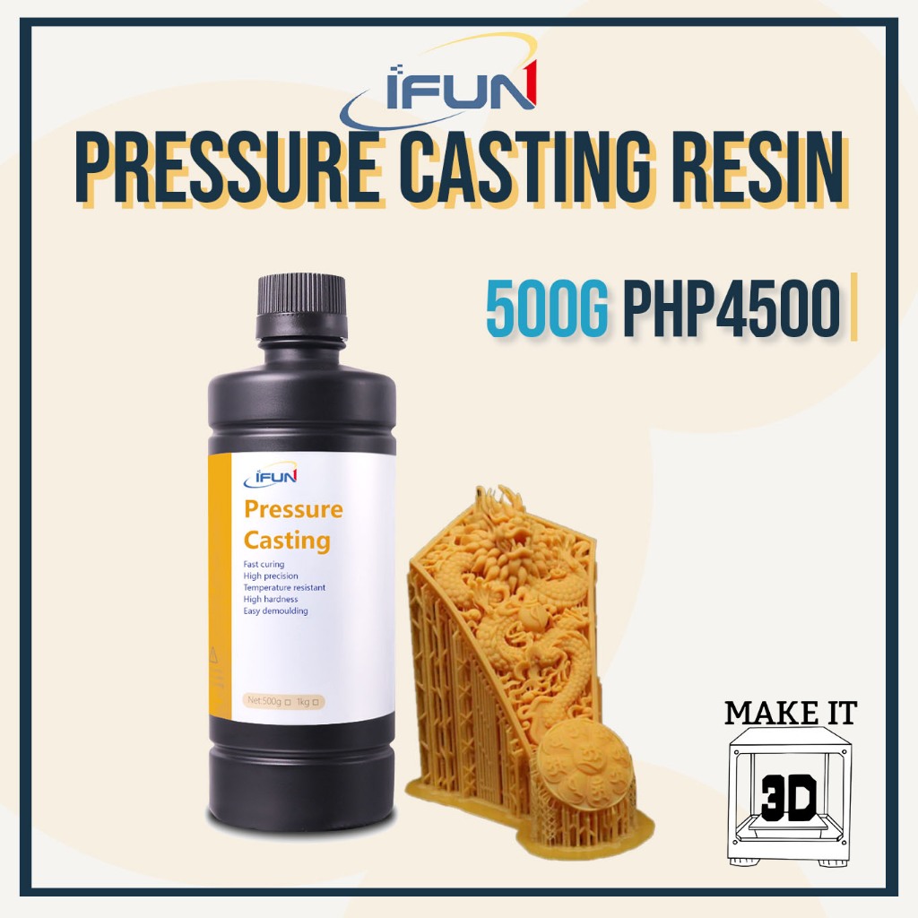 iFUN 500g Pressure Casting Resin Silicon Mold 3D Printing Resin ...