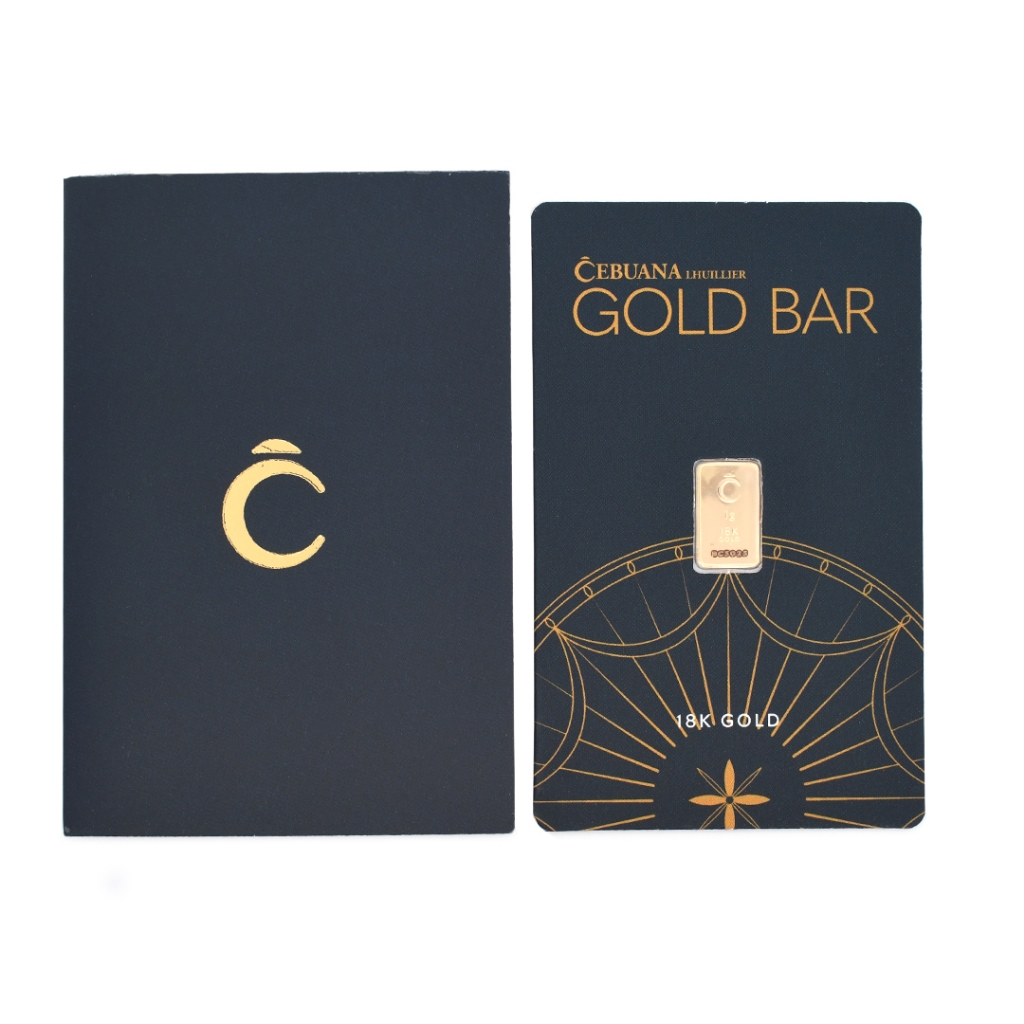 Cebuana Lhuillier 24 Karat Gold Bar - 1 gram | Shopee Philippines