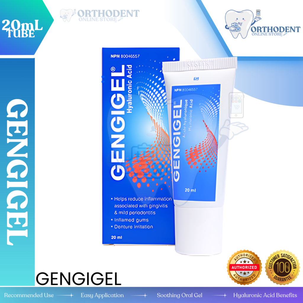Gengigel Hyaluronic Acid Gingival Gel 20ml: Ultimate Relief for Sore ...