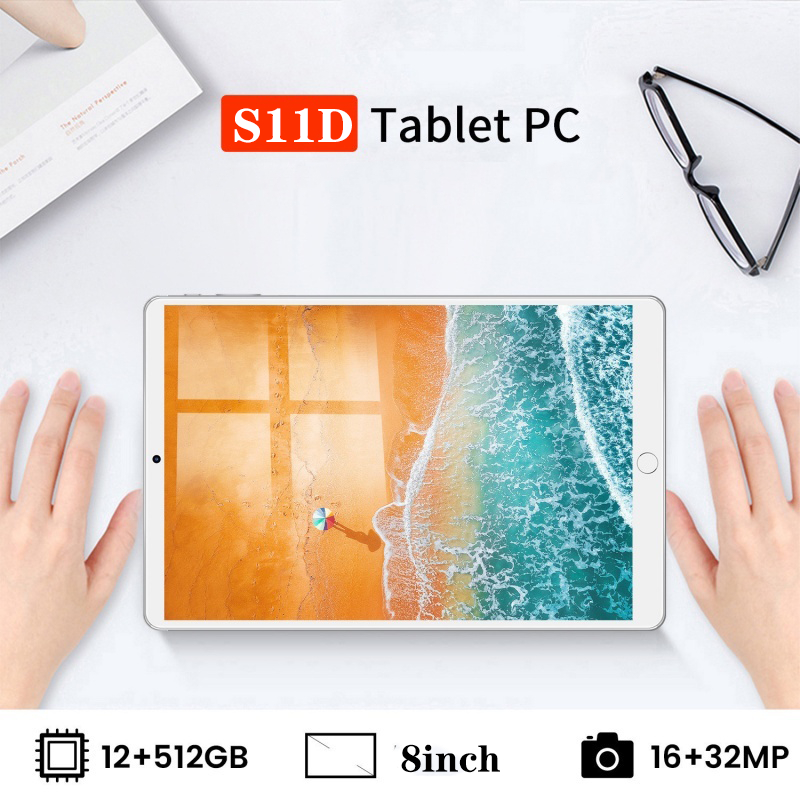 Tablet 2024 New Tablets 12GB + 512GB Tablet For Online Class Tablet ...