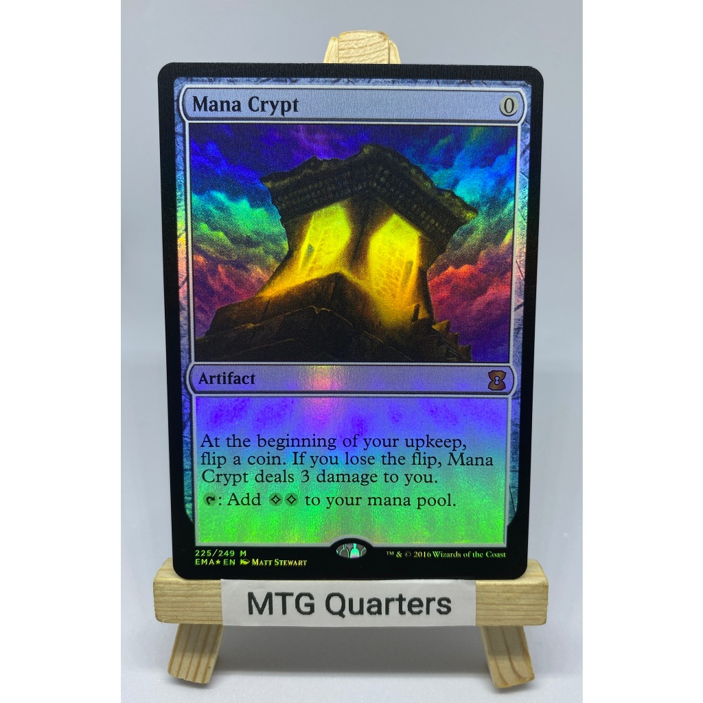 MTG Proxy Card - Mana Crypt (Foil) | Eternal Masters (EMA) | Shopee ...