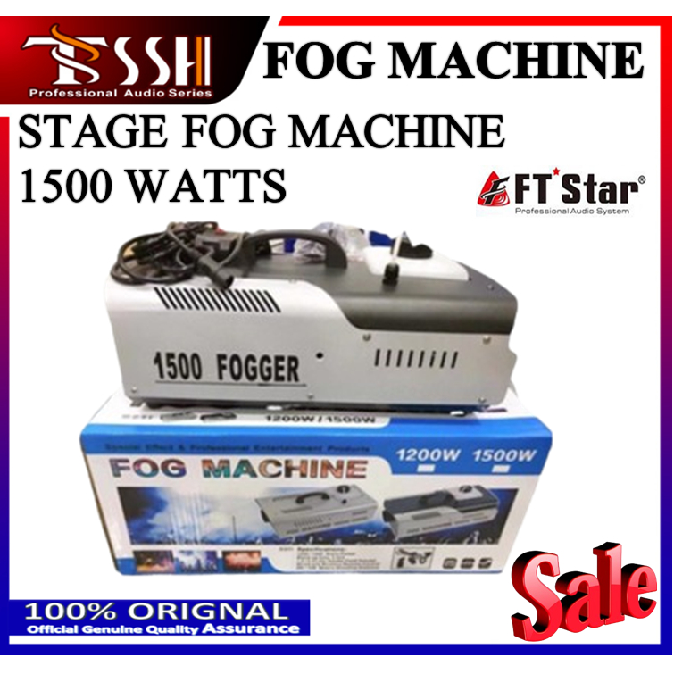 1500w fog machine convenient LED constant temperature sprayer remote ...