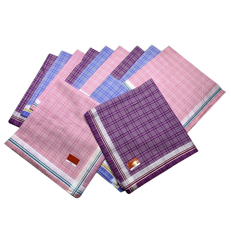 COD Wholesale 6PCS Handkerchief 100%cotton Panyo highquality 43*43cm ...