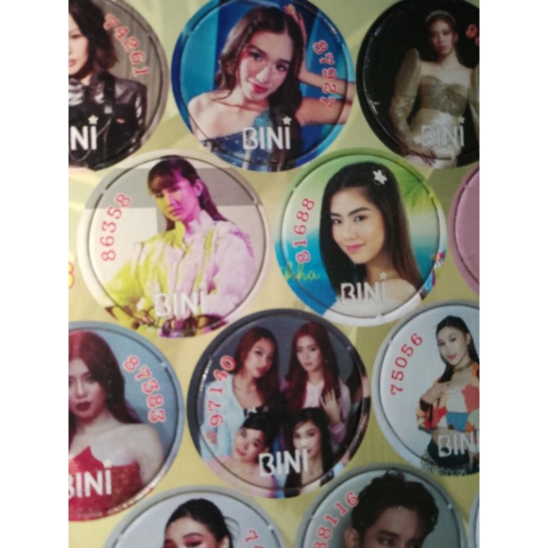 BINI Pinoy Pop Icons 190 pcs Pogs | Shopee Philippines