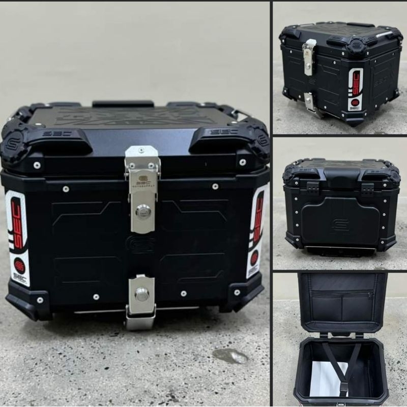 SEC ALLOY 45L ALLOY TOP BOX | Shopee Philippines