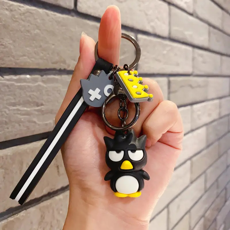 Keychain Pendant Keyring Key Chain crown star cartoon animation keys ...
