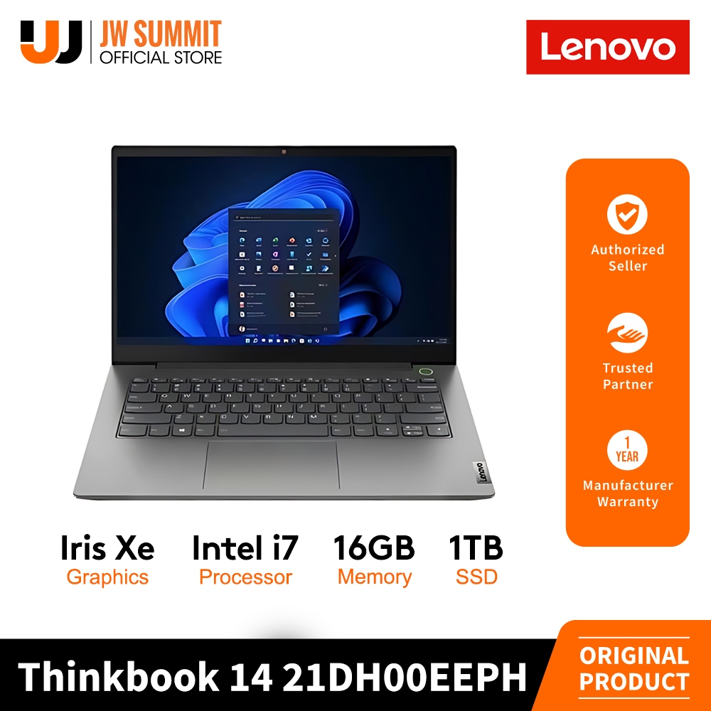 Lenovo Thinkbook 14 G4 IAP 21DH00EEPH 14" FHD i7-1255U 16GB 1TB SSD ...