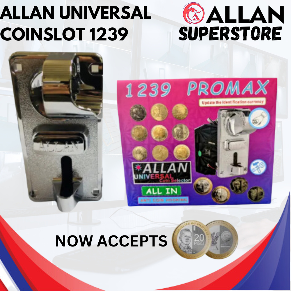 Allan Superstore 1239 Universal Coin Slot Multi Selector For Piso Net ...
