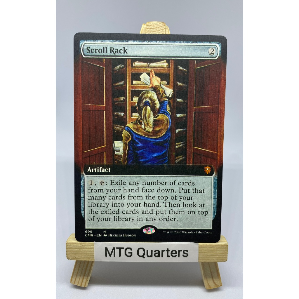 Pr0xy Card - Scroll Rack (Extended Art) | Commander Legends (CMR ...