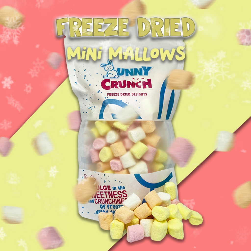 BUNNY CRUNCH Freeze Dried Candy - Mini Mallows | Shopee Philippines