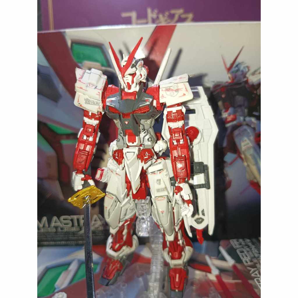 Gundam RG Astray Red Frame 1/144 Built | Shopee Philippines