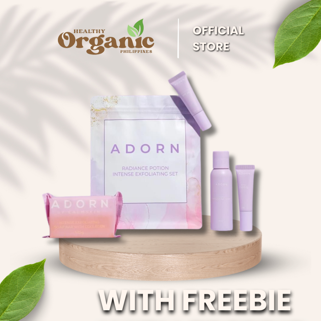 Adorn Exfoliating Set Radiance Potion Blueberry Intense Rejuv ...
