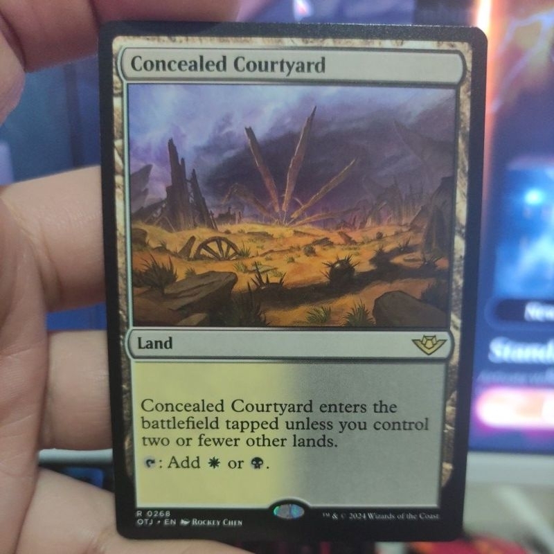 MTG Concealed courtyard nm spld | Shopee Philippines