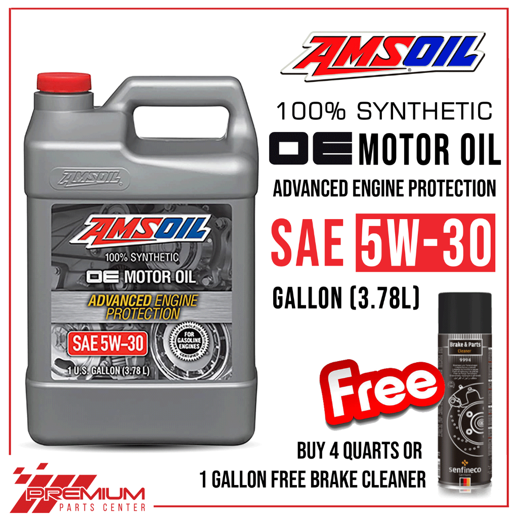 AMSOIL 5w-30 OE Fully Synthetic Gasoline Engine Oil Gallon | Shopee ...