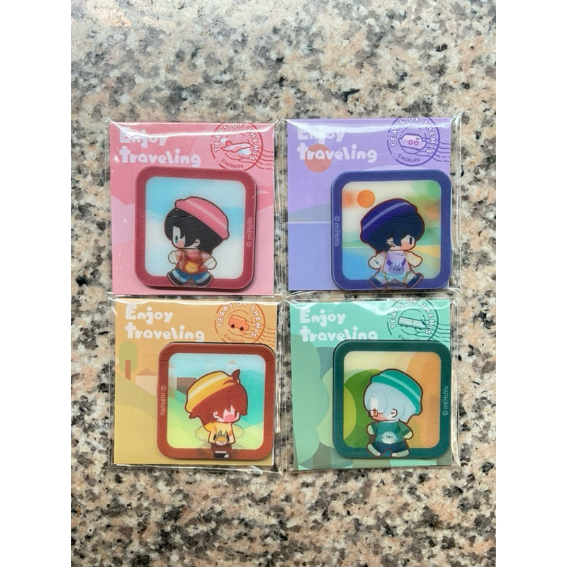 Tears of Themis Leisure Time Chibi Lenticular Fridge Magnets [OFFICIAL ...