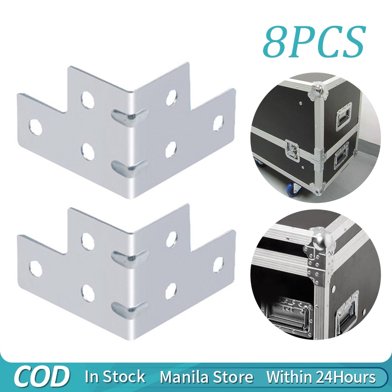 8pcs L Brace Side Corner Case Cabinet Flight Case Tour Case Accessories ...