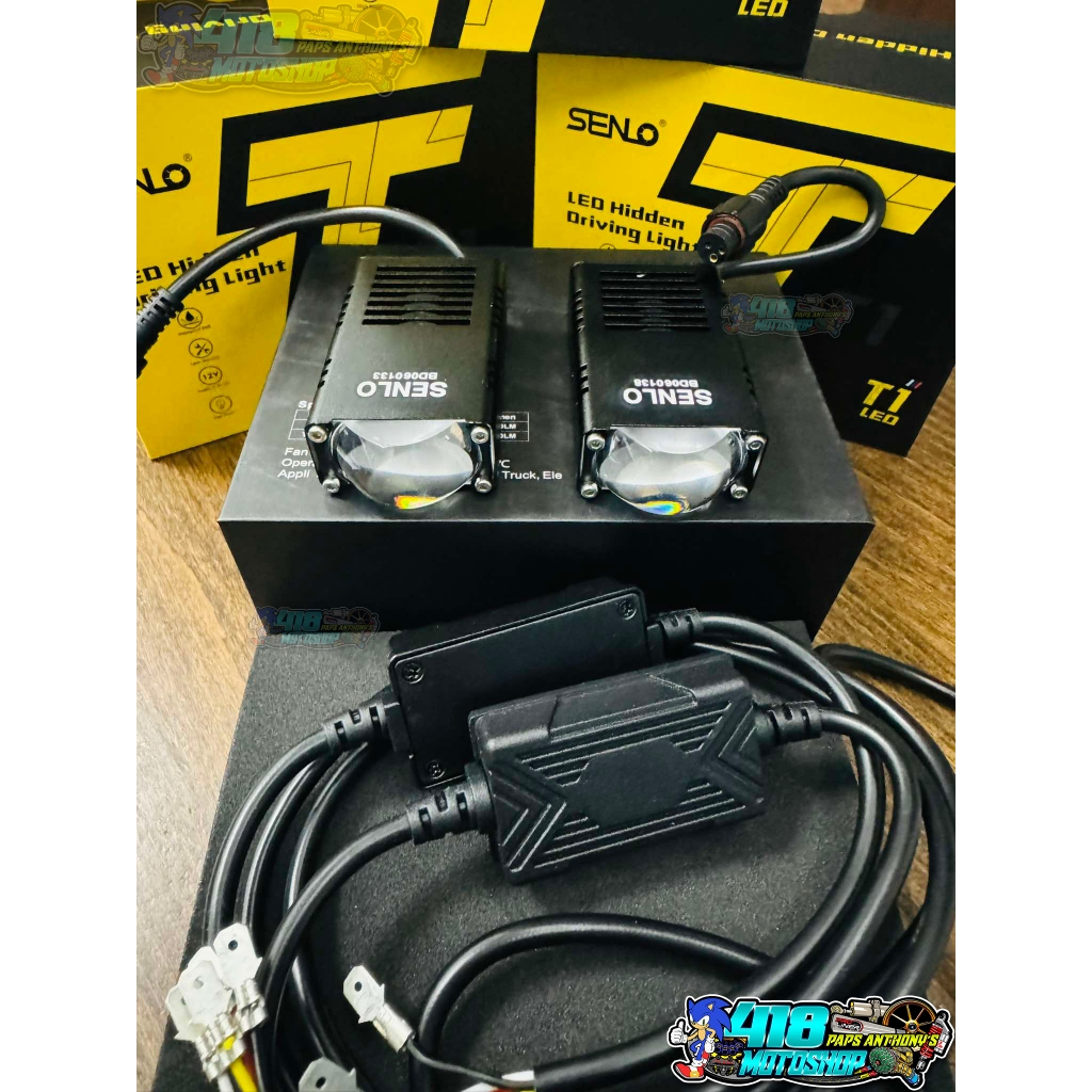Senlo T1 Plus v3 Mini Driving LIghts 5000 Lumens (MDL) | Shopee Philippines
