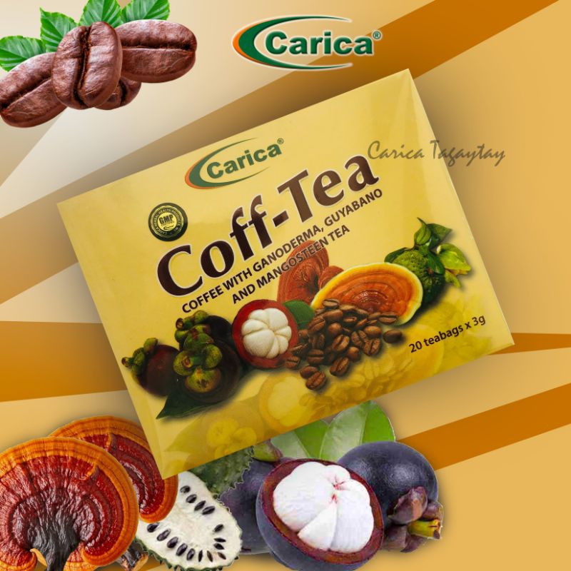 Carica COFF TEA 3g (20 tea bags) | Shopee Philippines