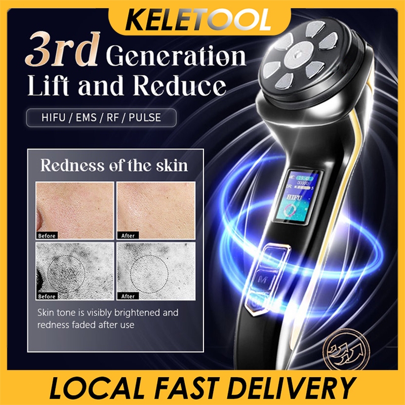 4-in-1 Beauty Instrument Portable Ultrasonic Knife 3.0 HIFU RF EMS rf ...