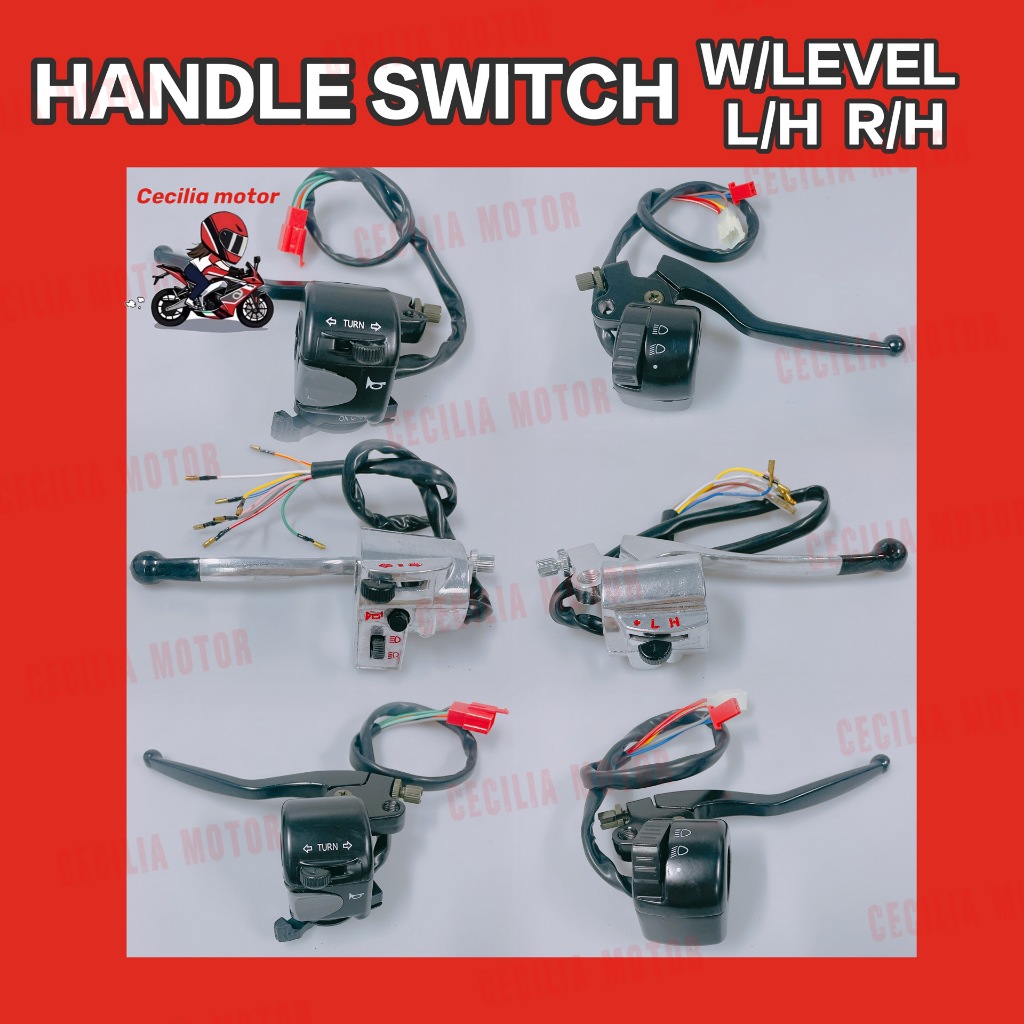 Brake Lever With Handle Switch (1set) Left/Right Handle Switch ...