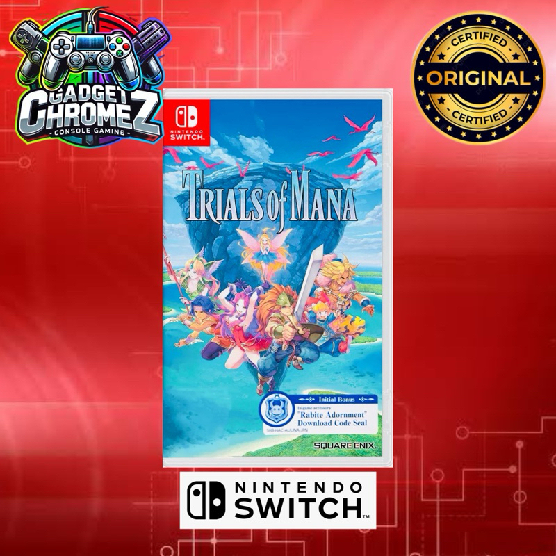 Trials Of Mana | Nintendo Switch Game | BRANDNEW | Shopee Philippines