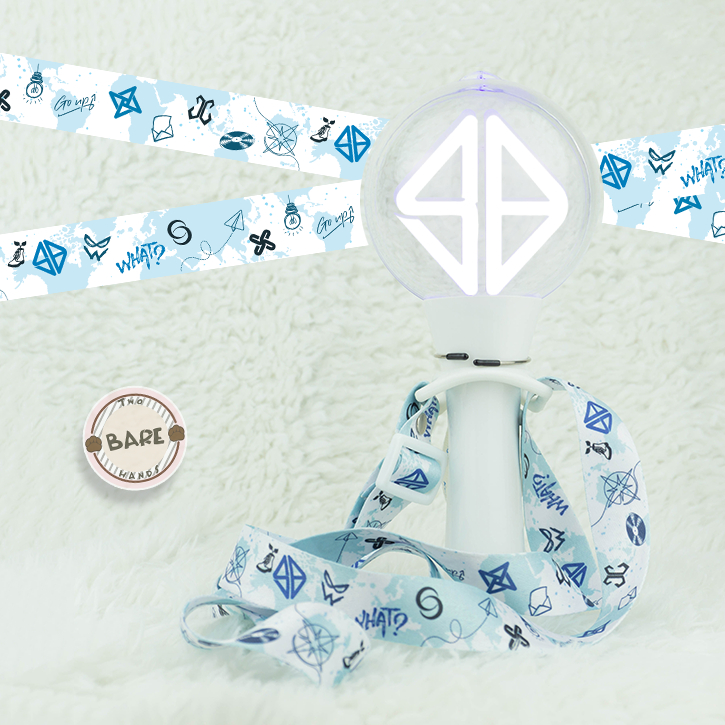 SB19 Mahalima [White] Light Stick Strap Holder for Elesbi Atin ...
