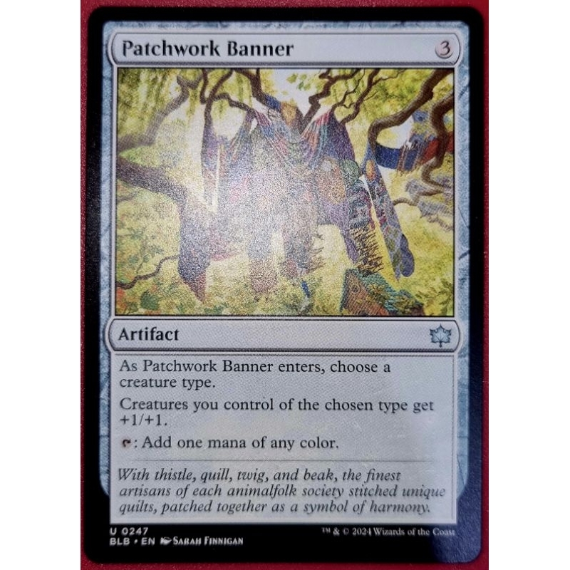 MTG Patchwork Banner BLB (Nonfoil) | Shopee Philippines