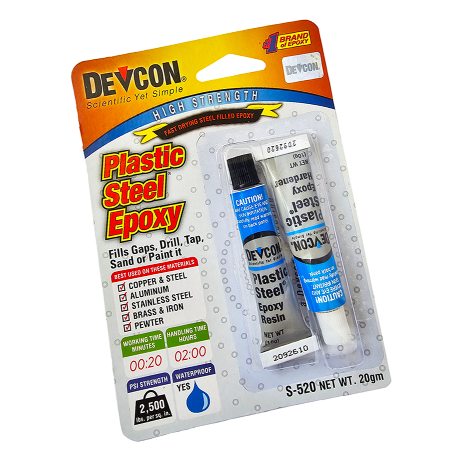 Devcon S-520 Plastic Steel Epoxy 20 grams | Shopee Philippines