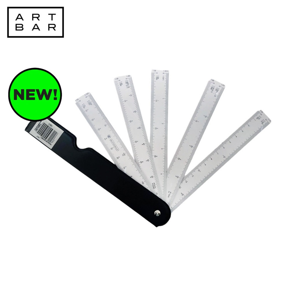 Fan Scale 5001 Butterfly (Ruler) - Art Bar | Shopee Philippines