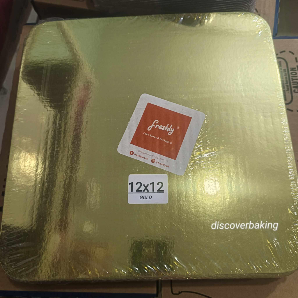 Square Cake Board | 9x9 10x10 12x12 14x14 White | 5 pcs per order ...