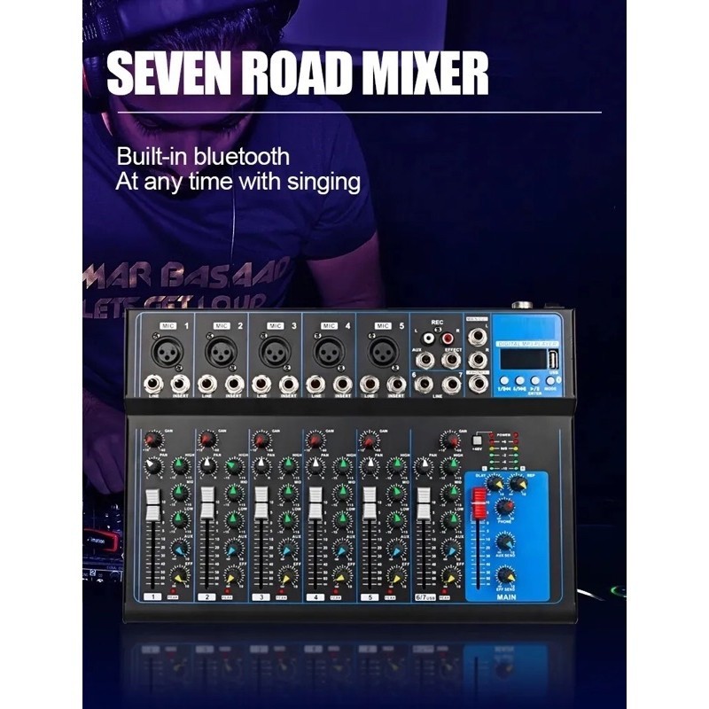 MIXER F7-USB W/Bluetooth Mixer. F7-usb Bluetooth | Shopee Philippines