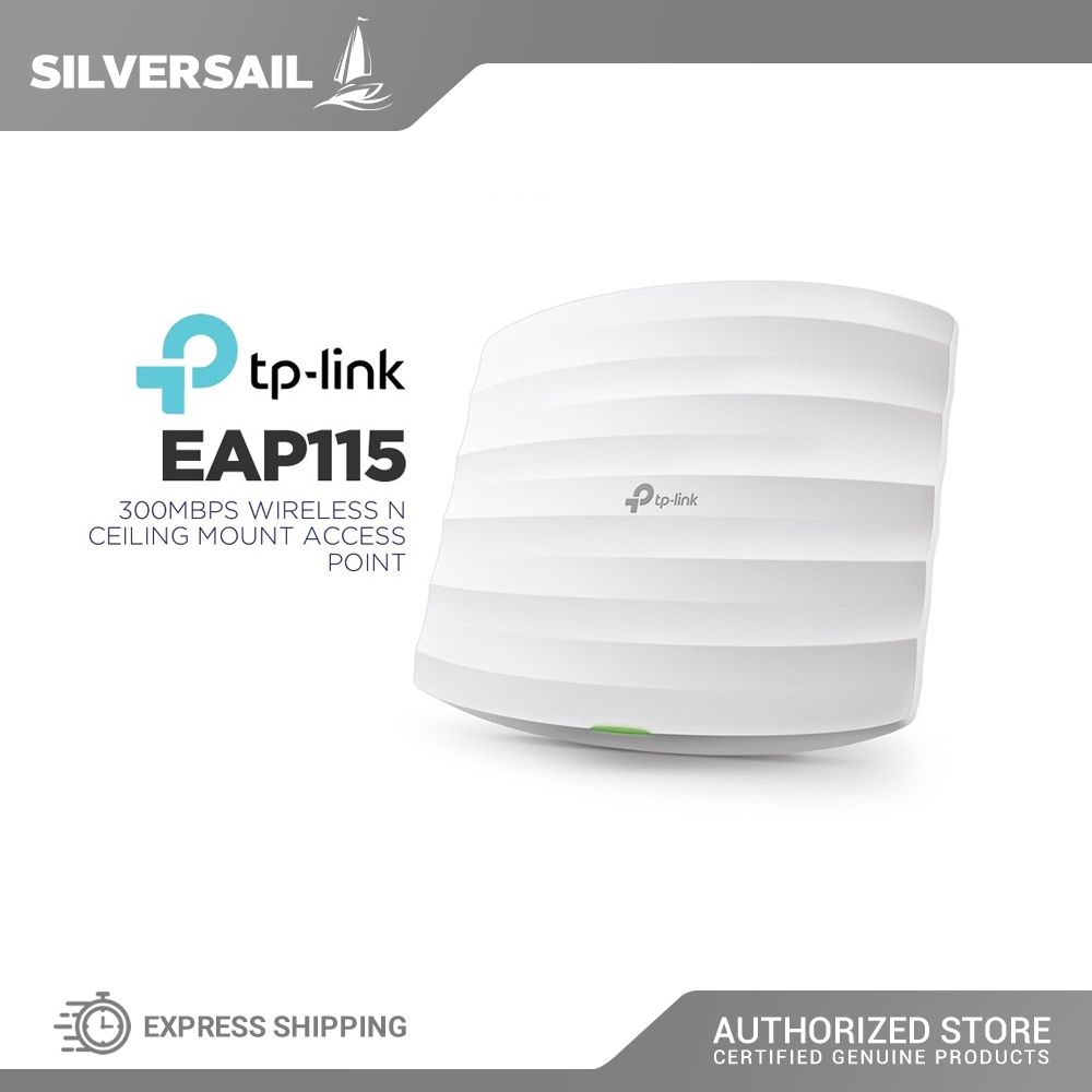 Tp-Link EAP115 N300 Wireless N Ceiling Mount Access Point | Shopee Philippines
