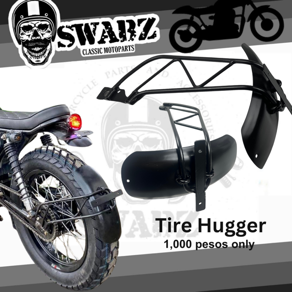 TIRE HUGGER MUD GUARD FENDER FOR RC250 & CR152 Plug n Play | Shopee ...