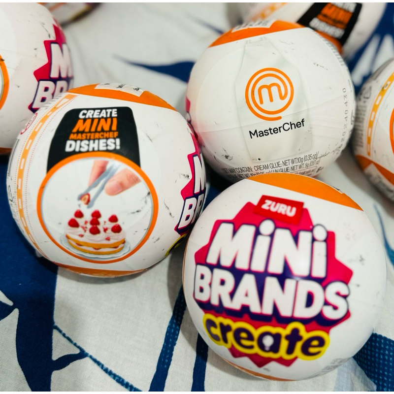 ZURU CREATE Master Chef Mini Brands Series 1 Collectibles | Shopee ...