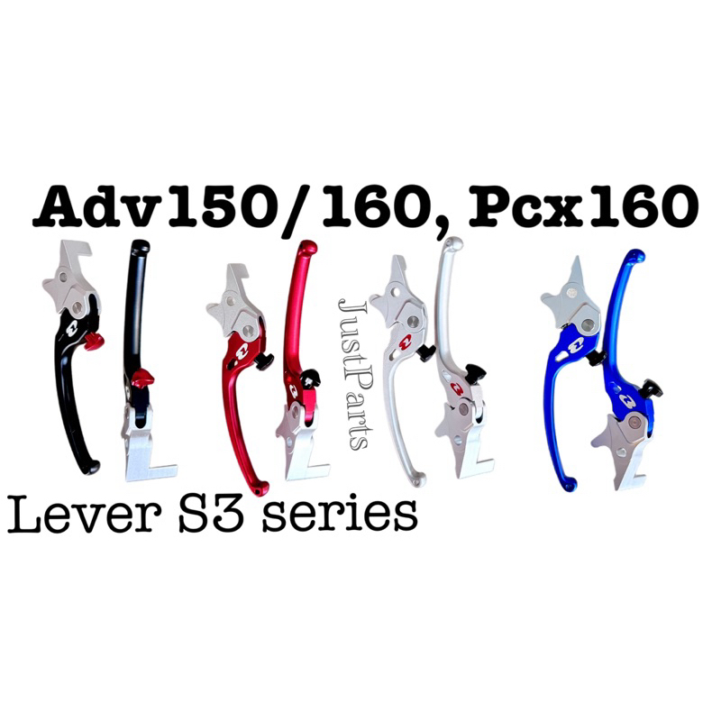 RCB ALLOY Lever Set S3 SERIES HONDA ADV150 - 160 / Pcx 160 PAIR | Shopee Philippines