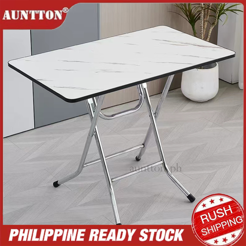 COD Dining Table Foldable Table Household Small Rice Table Portable ...