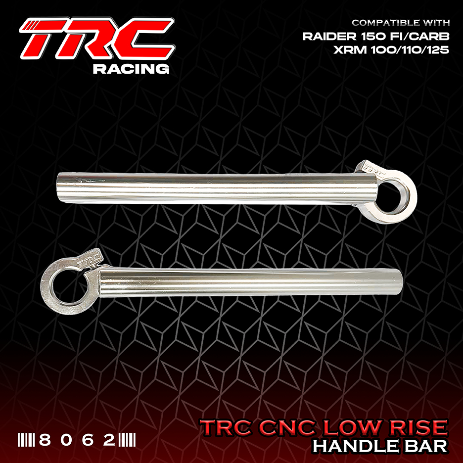 TRC CNC RAIDER R150 FI/CARB, XRM 100/110/125 HANDLE BAR LOWRISE 8062 ...