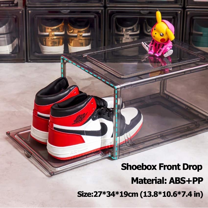 Acrylic Shoe Box Transparent Shoe Storage Box Shoe Rack Magnetic ...