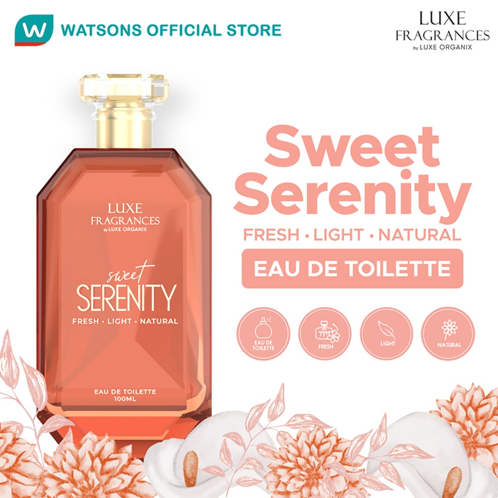 LUXE ORGANIX Fragrances Sweet Serenity EDT 100ml | Shopee Philippines