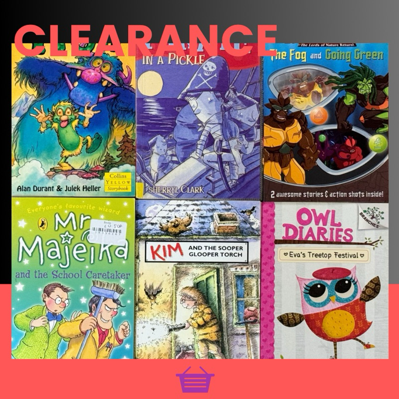 CLEARANCE SALE! 5 for 163 Link #1 of 2 Assorted Chapter Books | Books ...