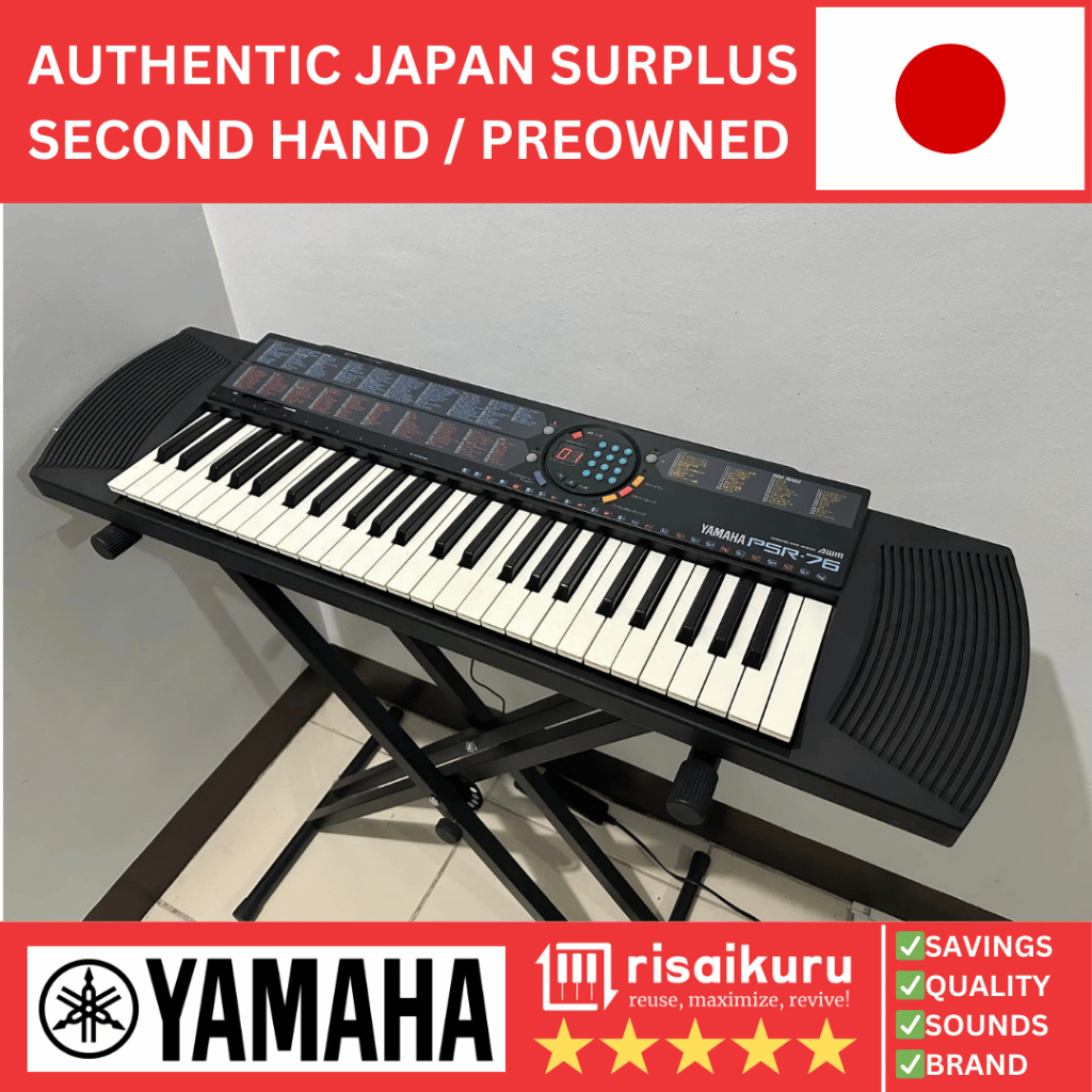 Yamaha PSR Portatone 76 Piano Keyboard 49 Keys | Shopee Philippines