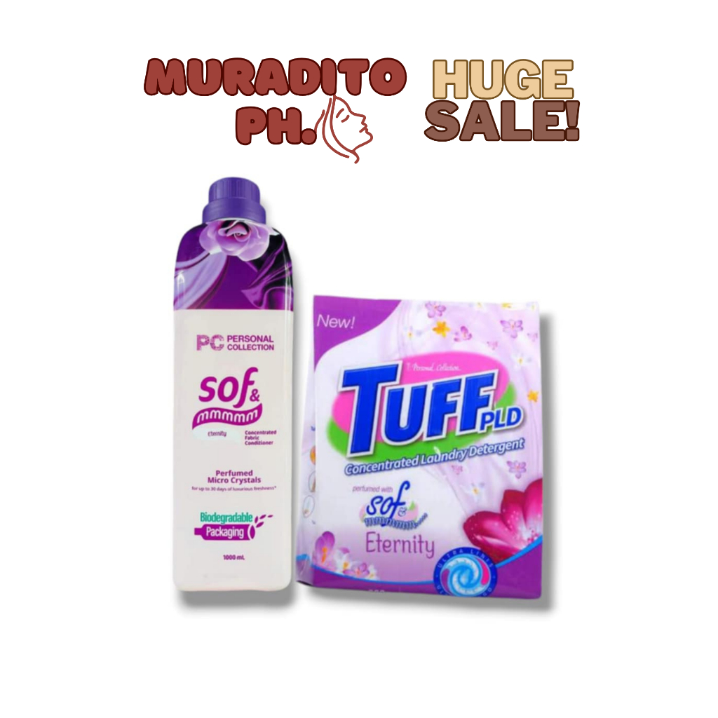 BUY 1 TAKE 1 COMBO SOF ETERNITY FABCON 1000ml + TUFF PLD DETERGENT ...