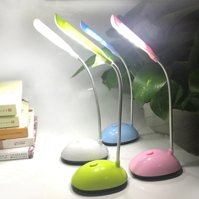 Mini Hot # Desk Lamp Mini LED Desk Lamp Flexible Reading Lamp Battery ...
