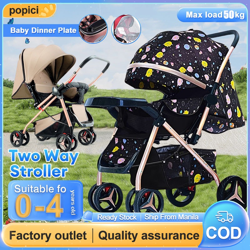 Stroller For Baby Reversible Baby Stroller Newborn Foldable Stroller 0 ...